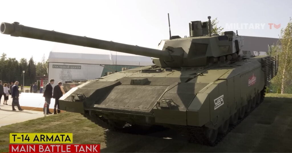 Putin’s New T-14 Armata Tank Has Been ‘Unleashed’ In Ukraine