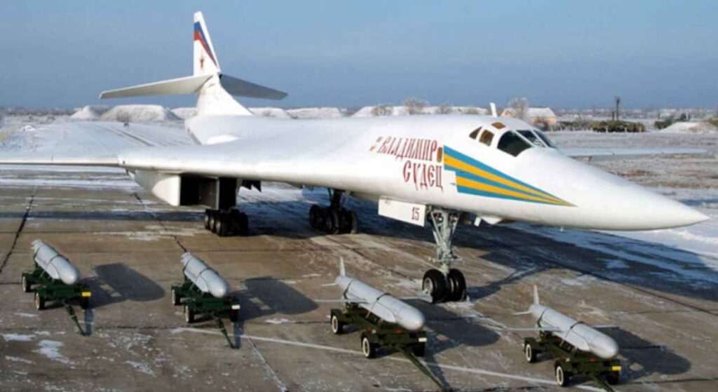 Russian Tupolev Tu-160 Blackjack Strategic Bomber