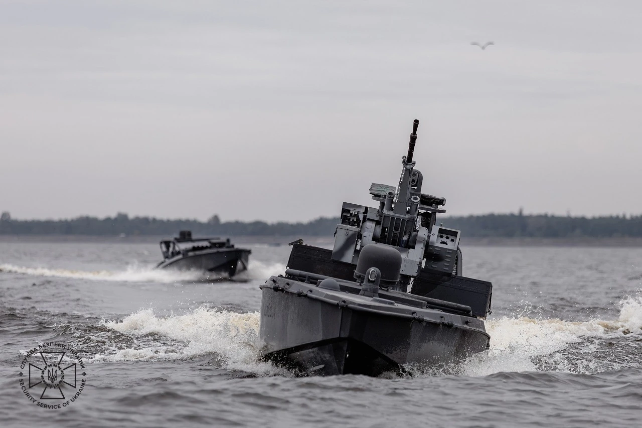 Ukraine Enhances 'Sea Baby' Drone with Heavy Armament