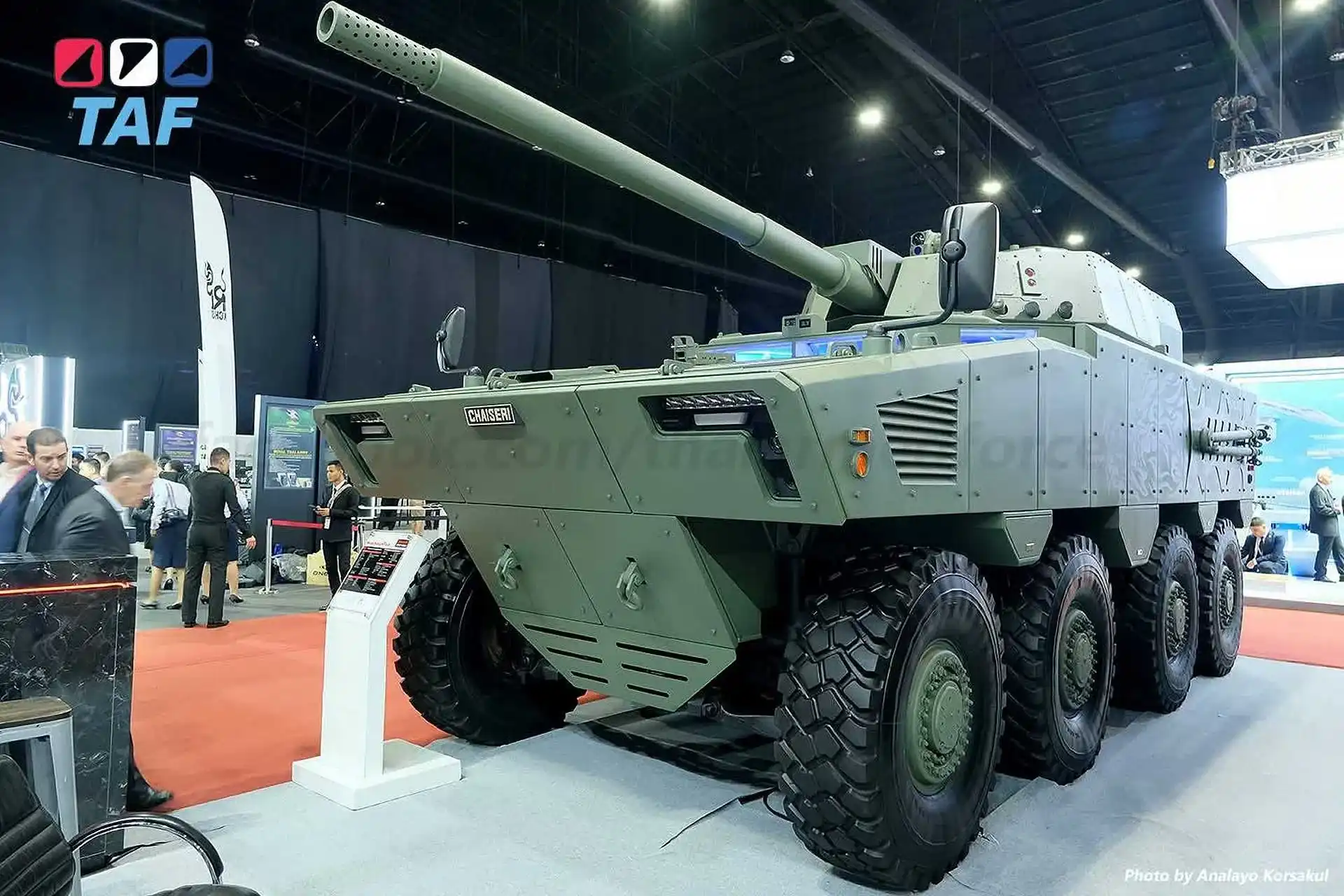 Guardian‑T 8×8 Armored Vehicle Unveiled in Thailand