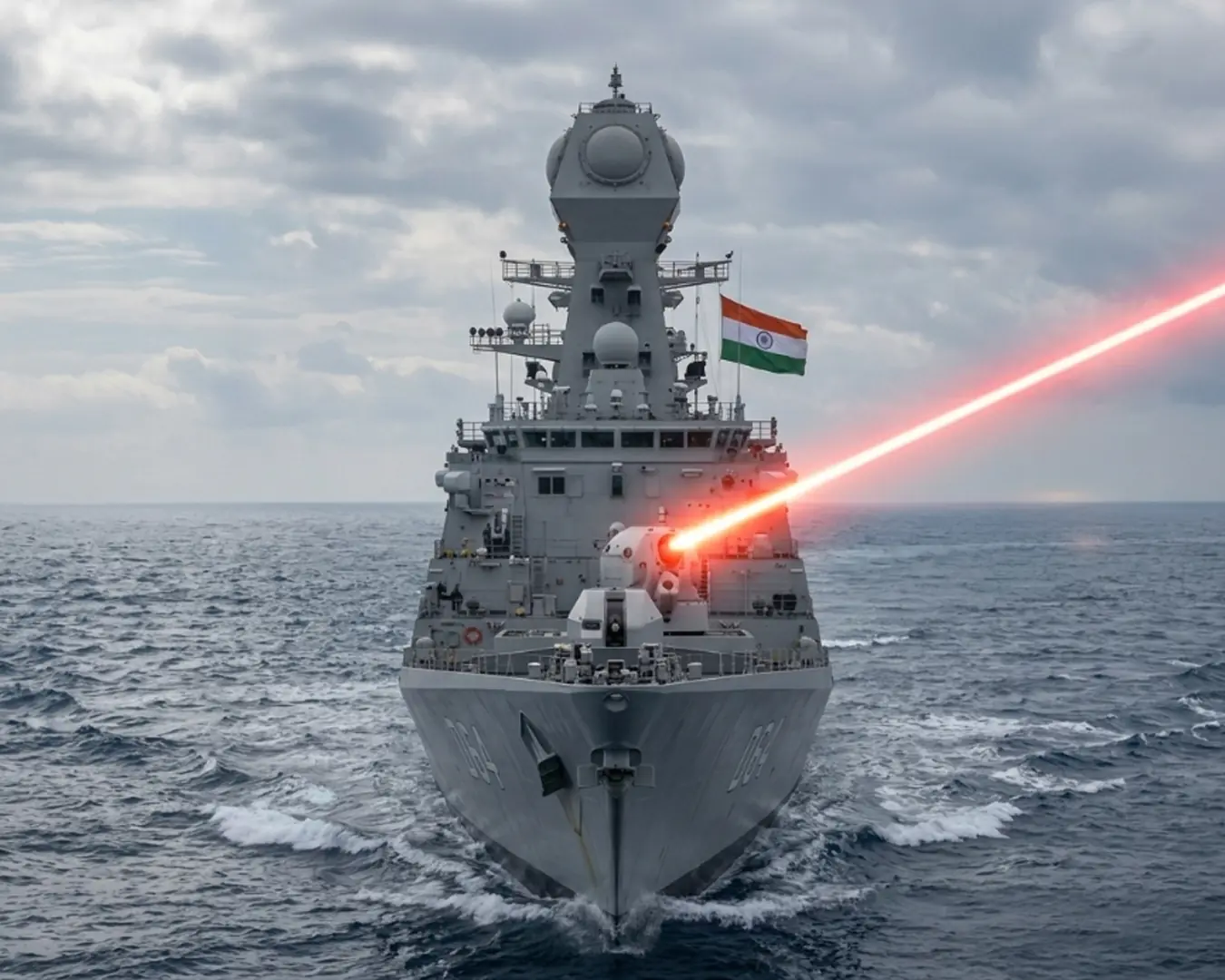Indian Navy Laser Weapon DURGA-II Test Preparation Underway